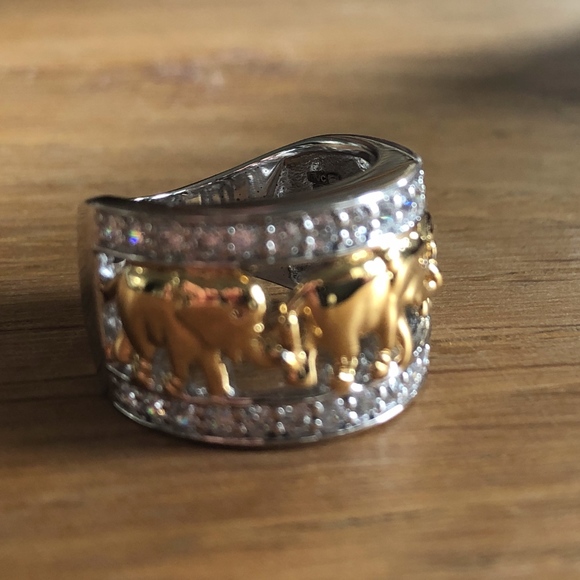 TOVA | Jewelry | Tova Diamonique Elephant Ring | Poshmark